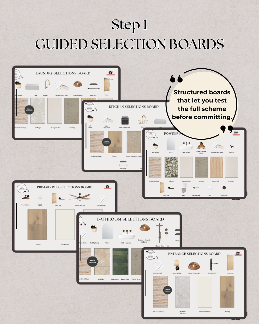 2 Step Selections + Documentation System | Whole Home - Internal – Your ...